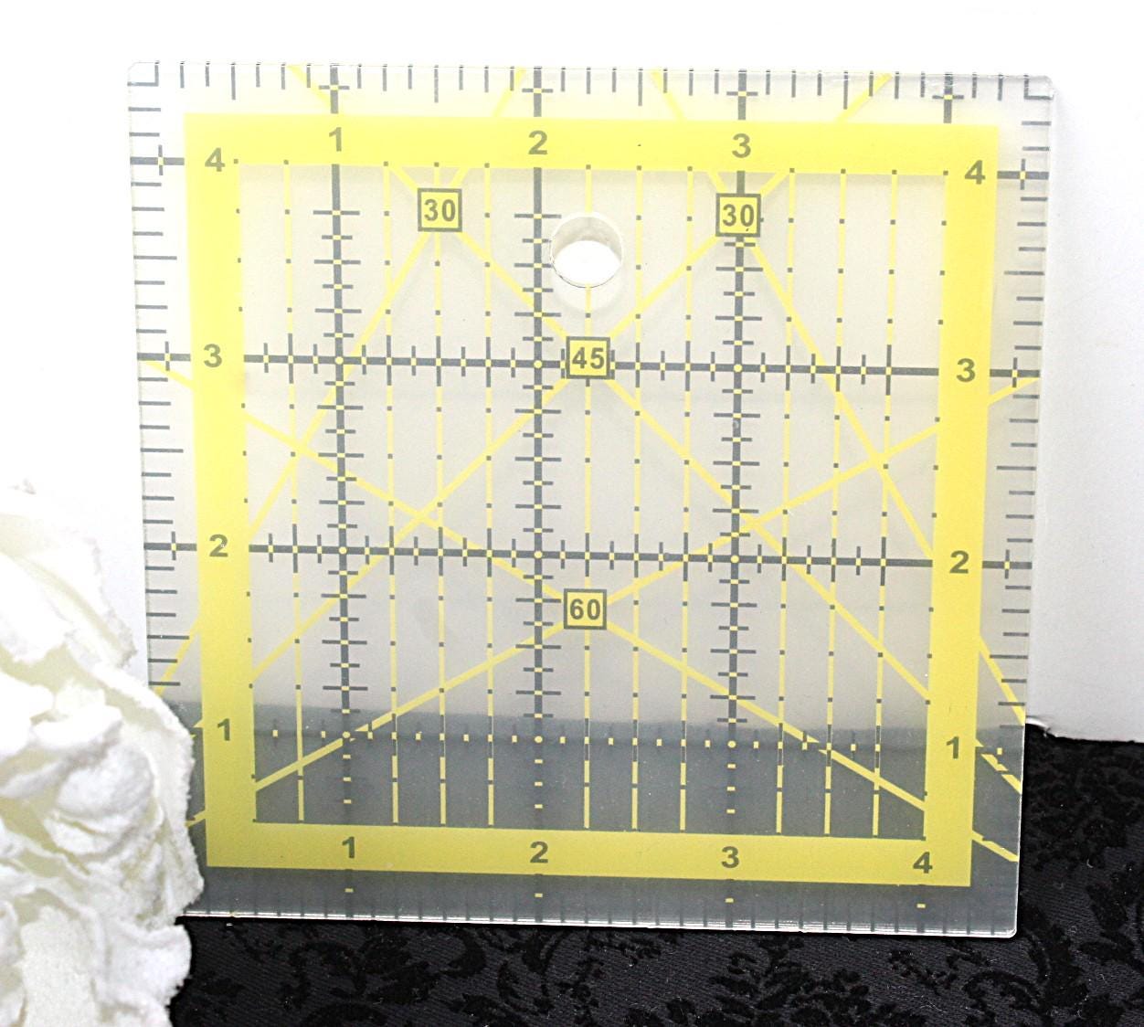 Choice of 7 Different Quilt Rulers 3" to 12" Guide Cutting Quilt Square ...