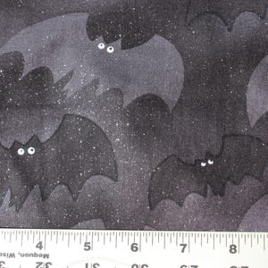 Fabric #151 Black Bats Cotton Halloween, Fall Quilt Fabric - Etsy