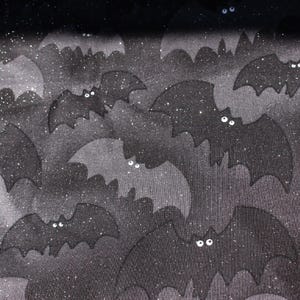 Fabric #151 Black Bats Cotton Halloween, Fall Quilt Fabric - Etsy