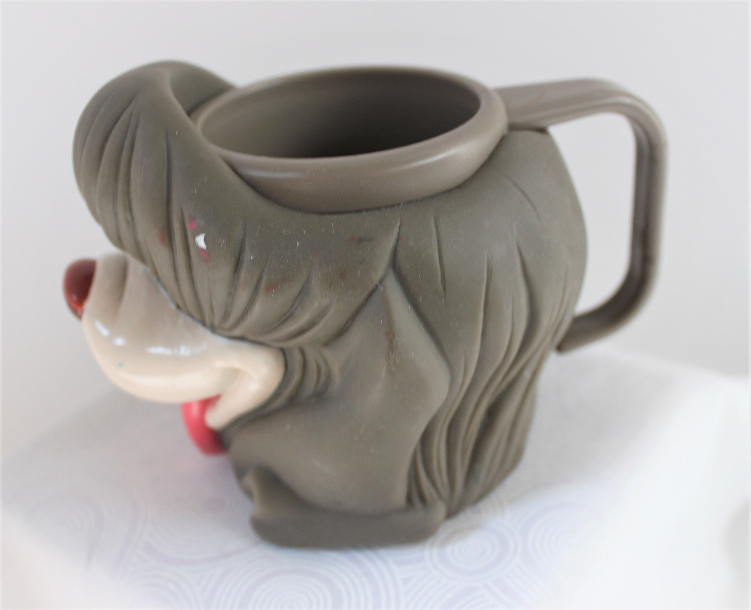 POOKA Shaggy Dog Plastic Figural Kids Drinking Cup by Applause, Kids ...