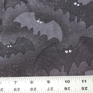 Fabric #151 Black Bats Cotton Halloween, Fall Quilt Fabric - Etsy