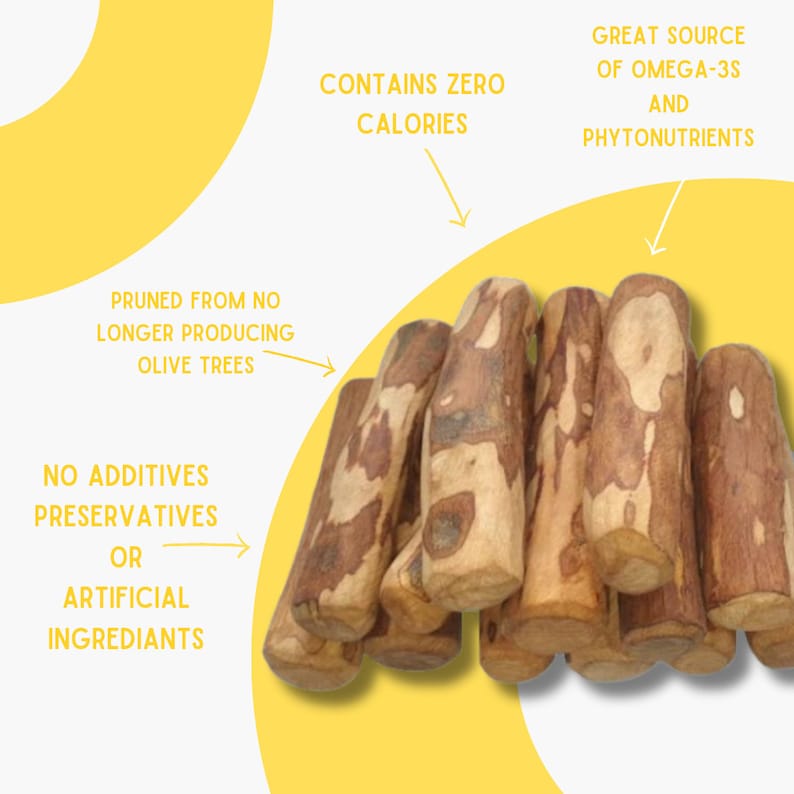 Olive Wood Dog Chew – Natural Splinter-free and Eco-friendly | Durable ...