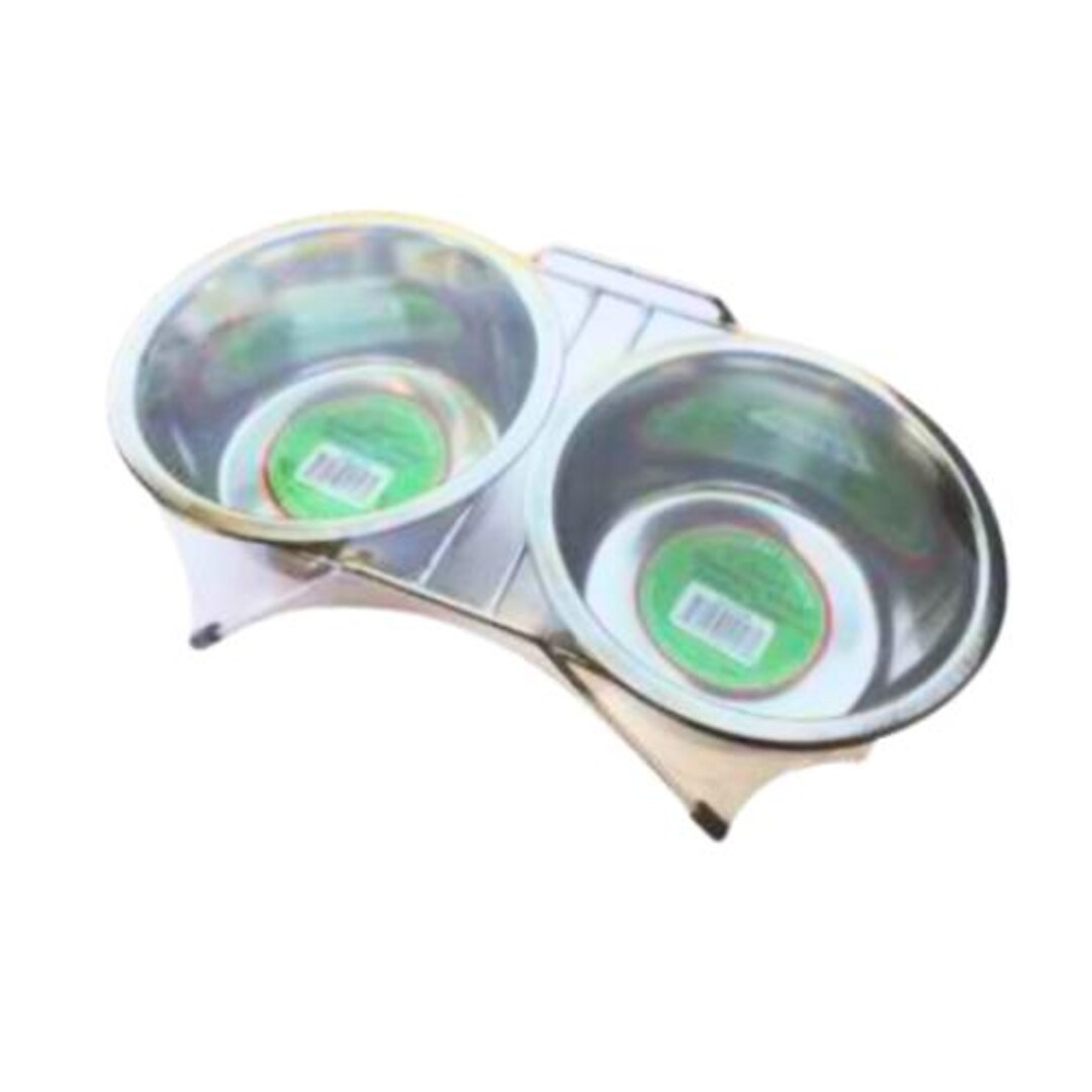Double Diner Shrink Wrap Bowl With Stand - Etsy