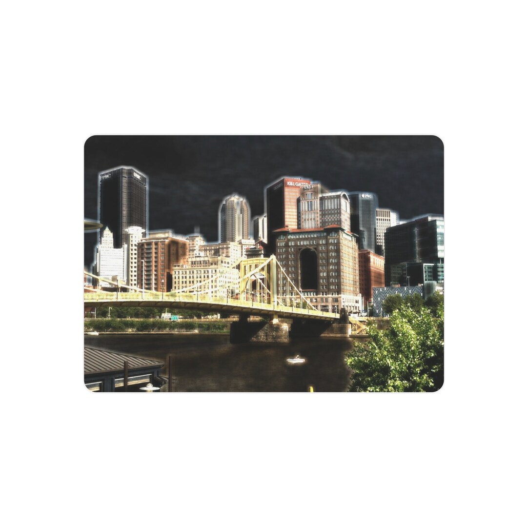 Pittsburgh Pgh Roberto Clemente Yellow Bridge Steel City Pirates ...