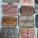 Salvaged Blue Jean Denim Back Leather Tags - Etsy