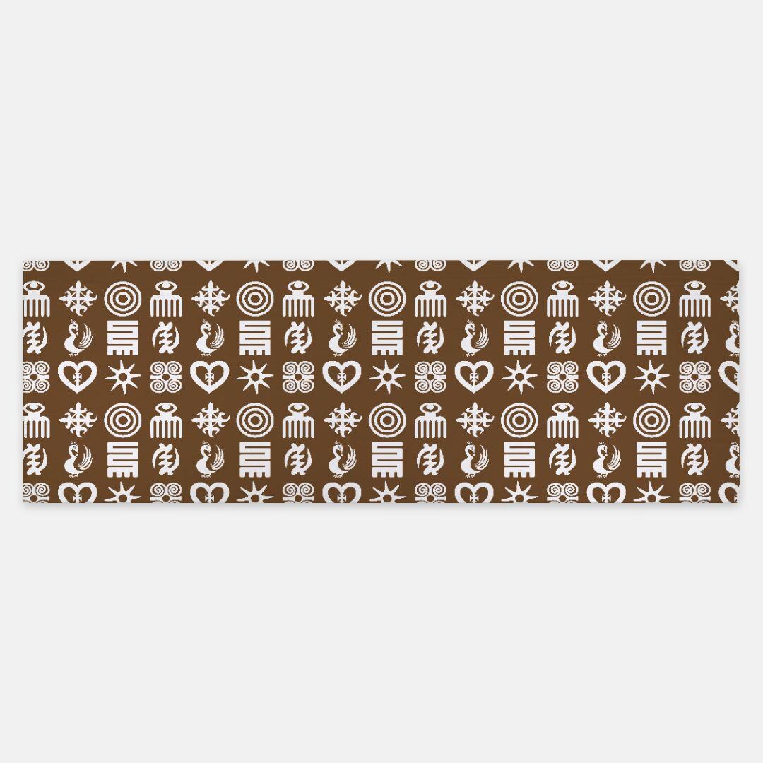 Adinkra Symbol Pashmina Scarf, Beautiful Pattern Scarf With West ...