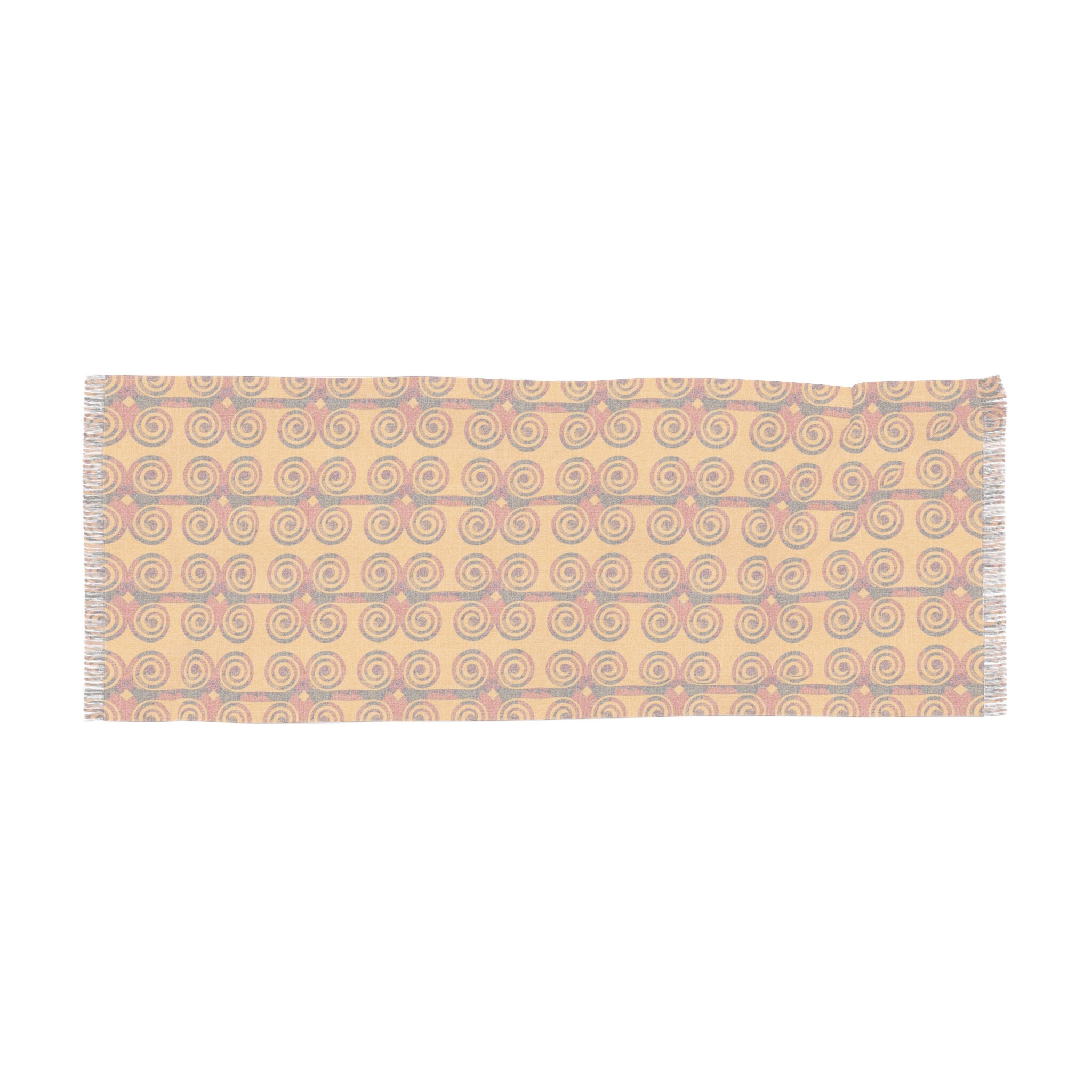 Adinkra Symbol Light Scarf, Beautiful Dweninmmen Symbol Pattern Scarf ...