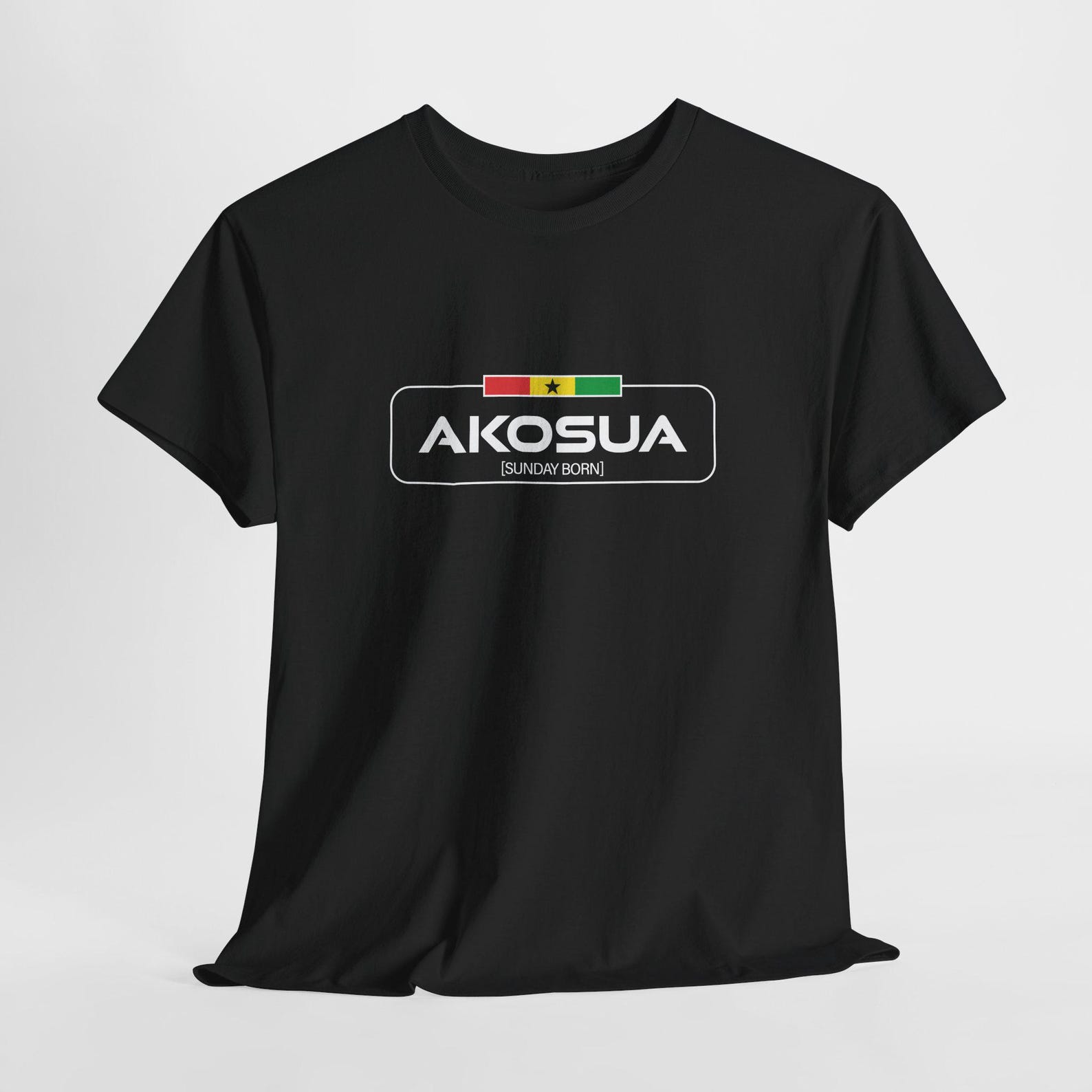 Akan Day Name Tshirt, [sunday Born Female - Akosua], Cotton Tee ...