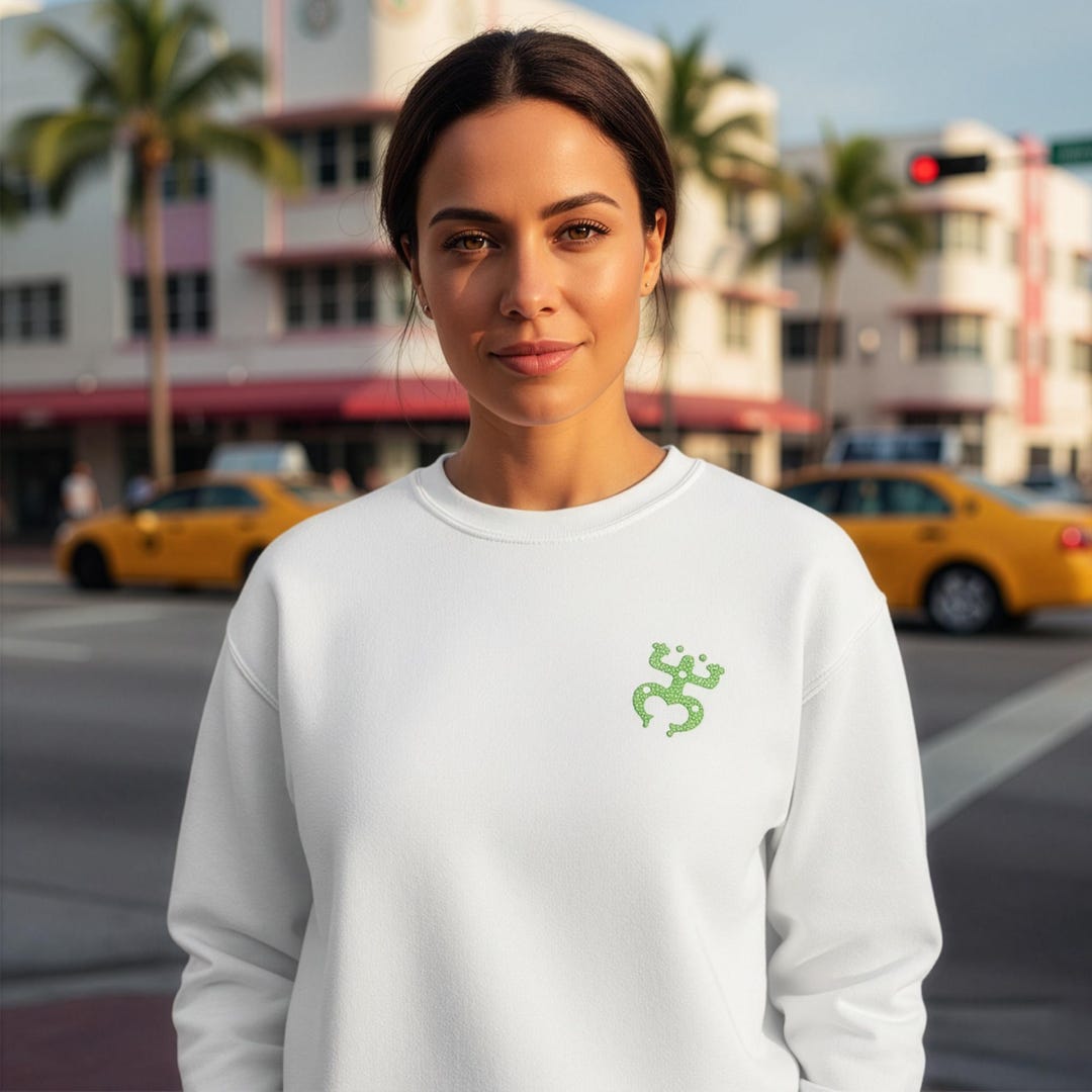 Taino Symbol Embroidered Unisex Sweatshirt, Puerto Rican Pride Pullover ...