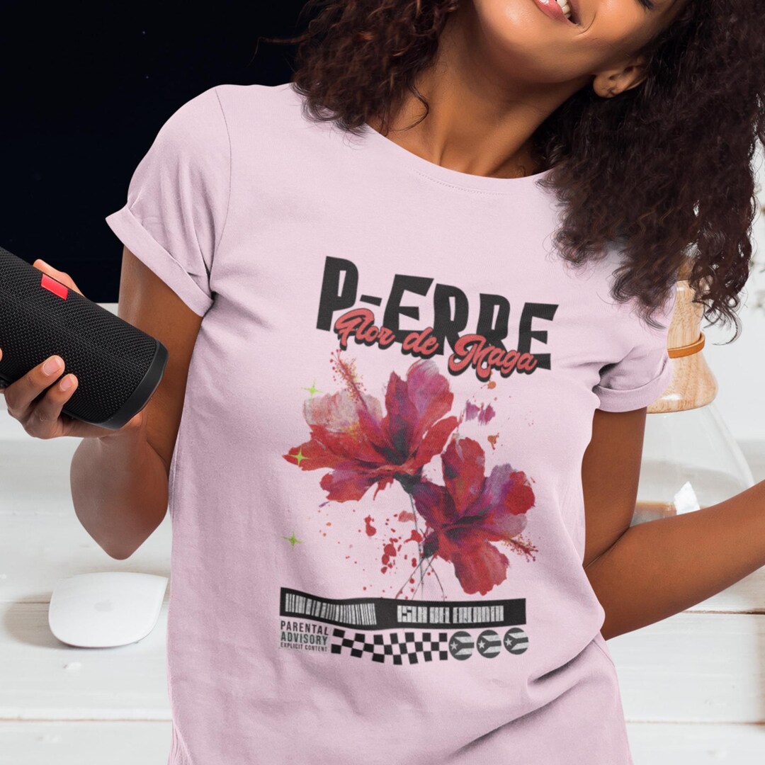Flor De Maga Puerto Rican Flower Unisex T-shirt | Comfort Colors ...