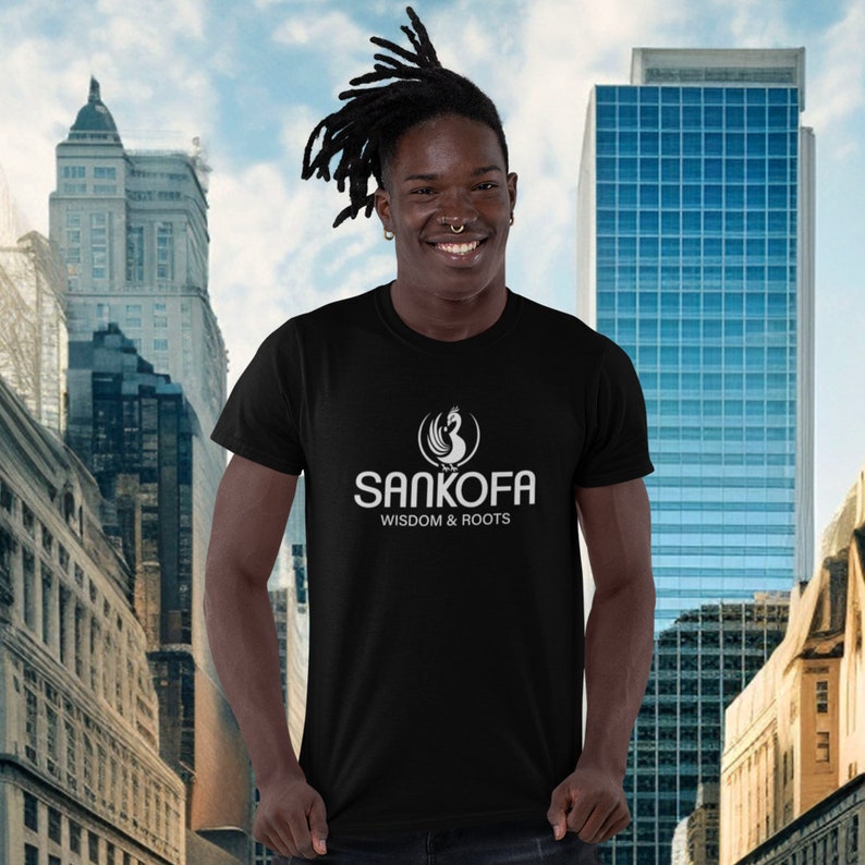 Adinkra Symbol Tshirt Sankofa Symbol, Wisdom & Roots, Afrocentric, Pan ...