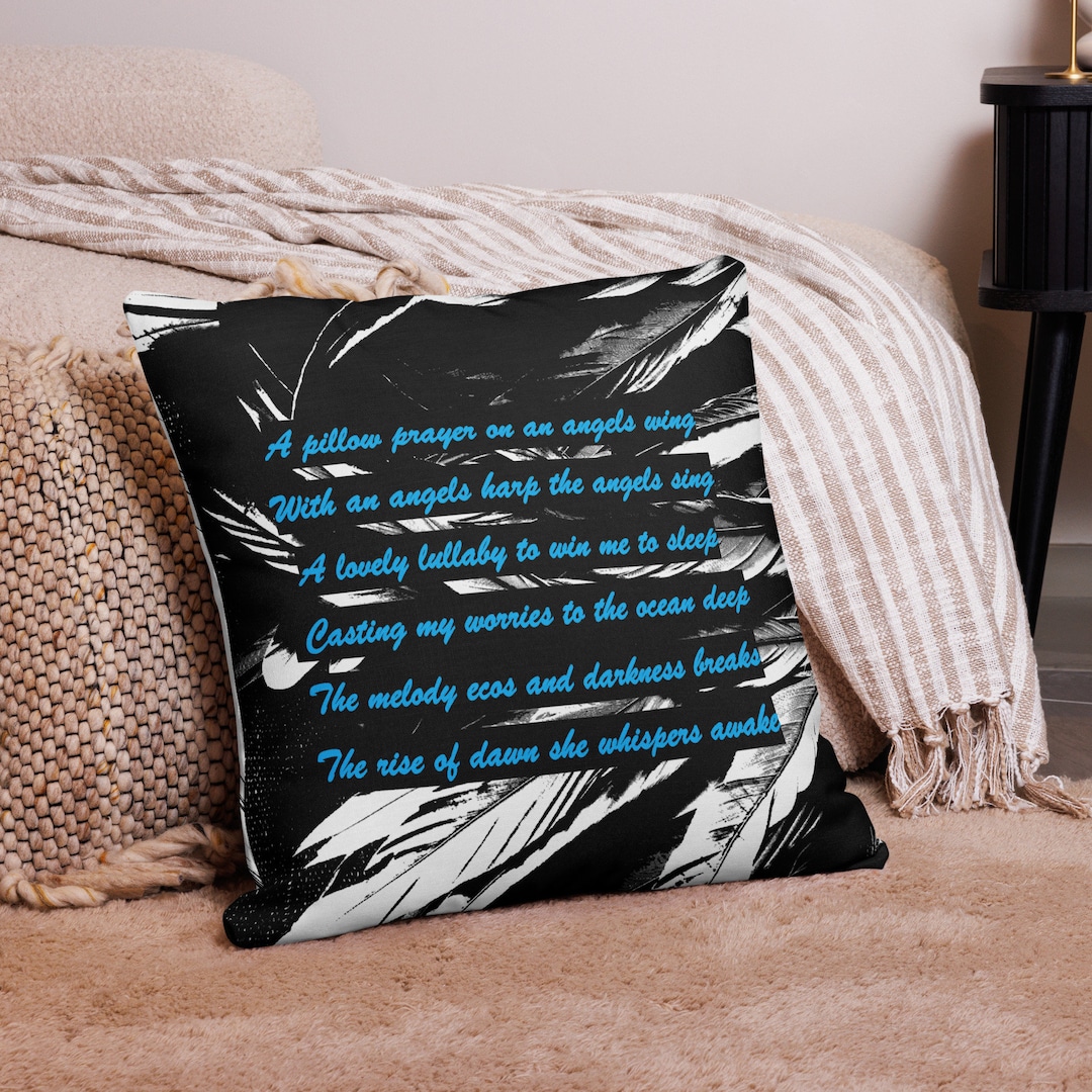 Pillow Prayer Poetry for Peaceful Sleep - Etsy