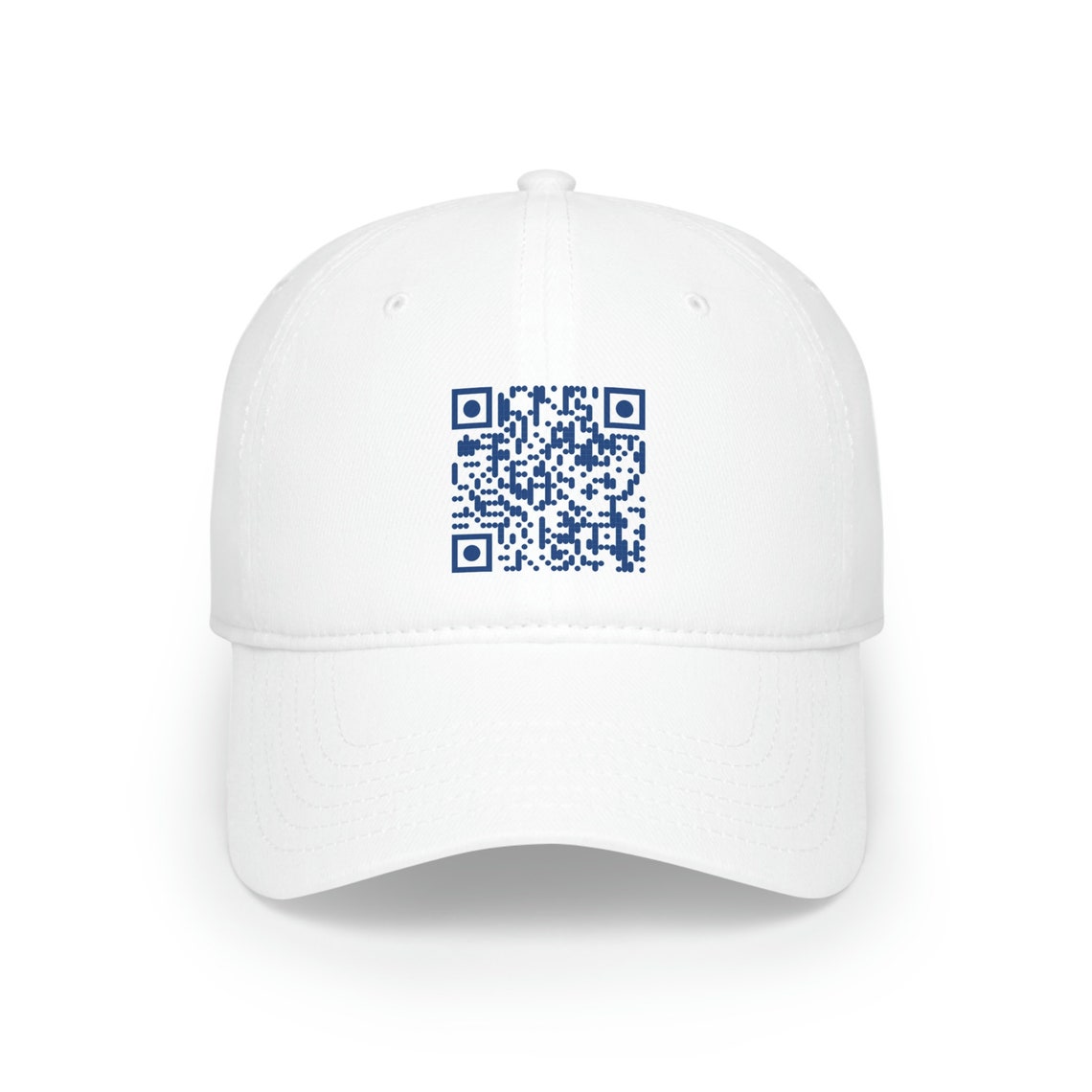 QR Code Low Profile Baseball Cap - Etsy
