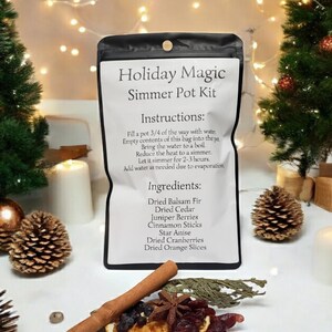 Simmer Pot Kit, Stovetop Potpourri, Witch Kit, Cozy, Holiday, Yule ...