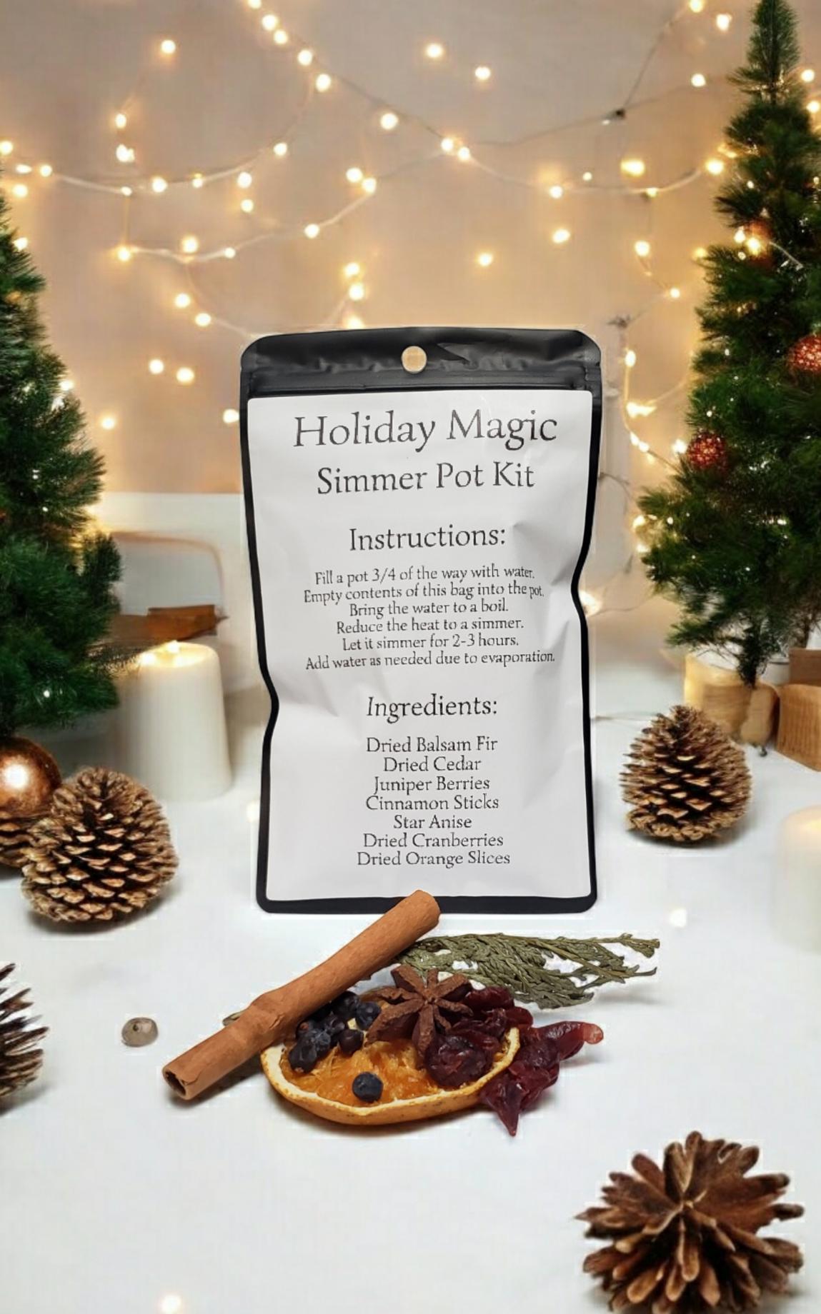 Simmer Pot Kit, Stovetop Potpourri, Witch Kit, Cozy, Holiday, Yule ...