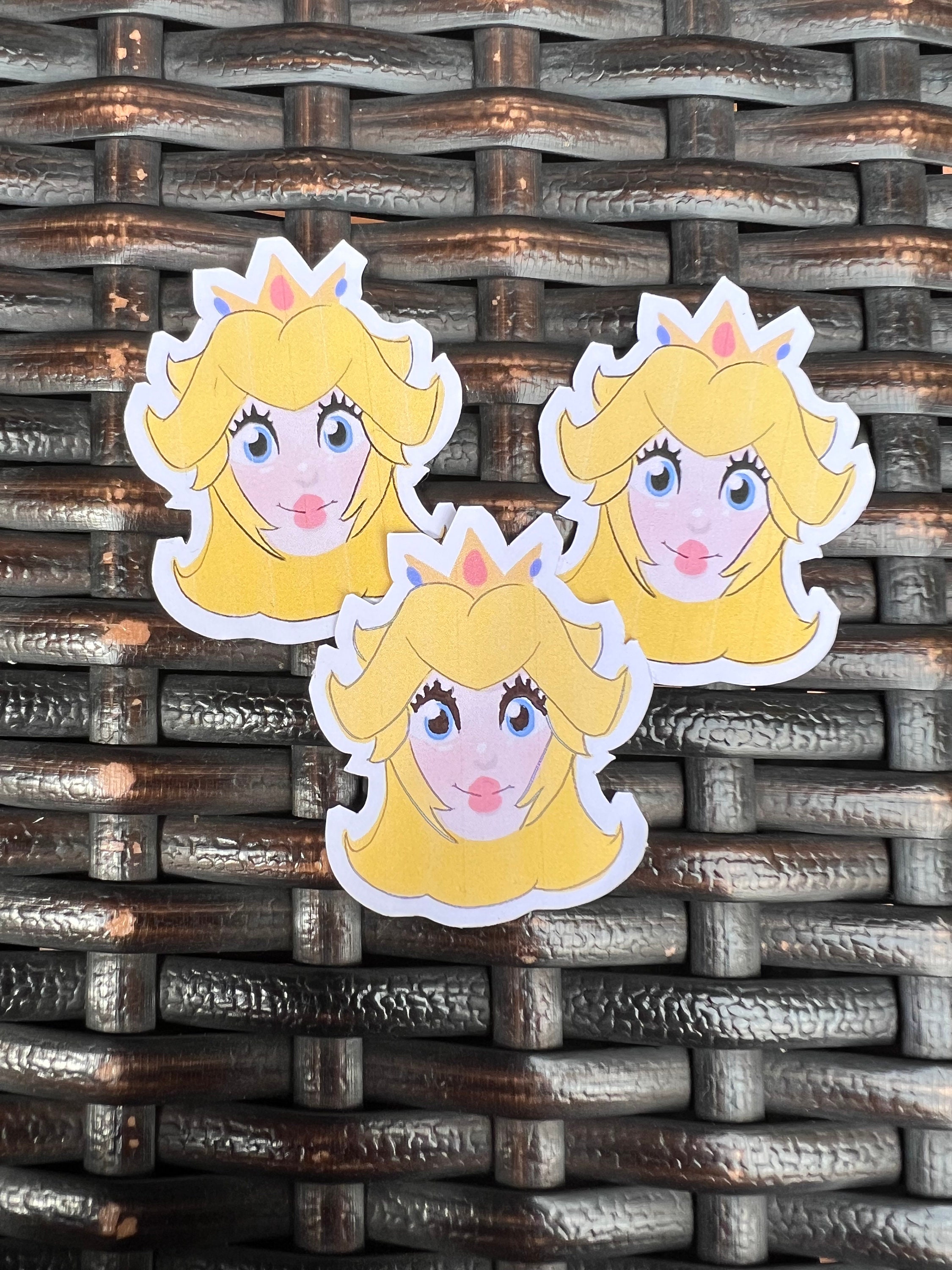 Princess Peach Sticker - Etsy