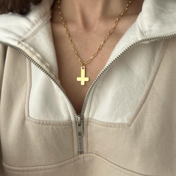 Inverted Cross - Etsy