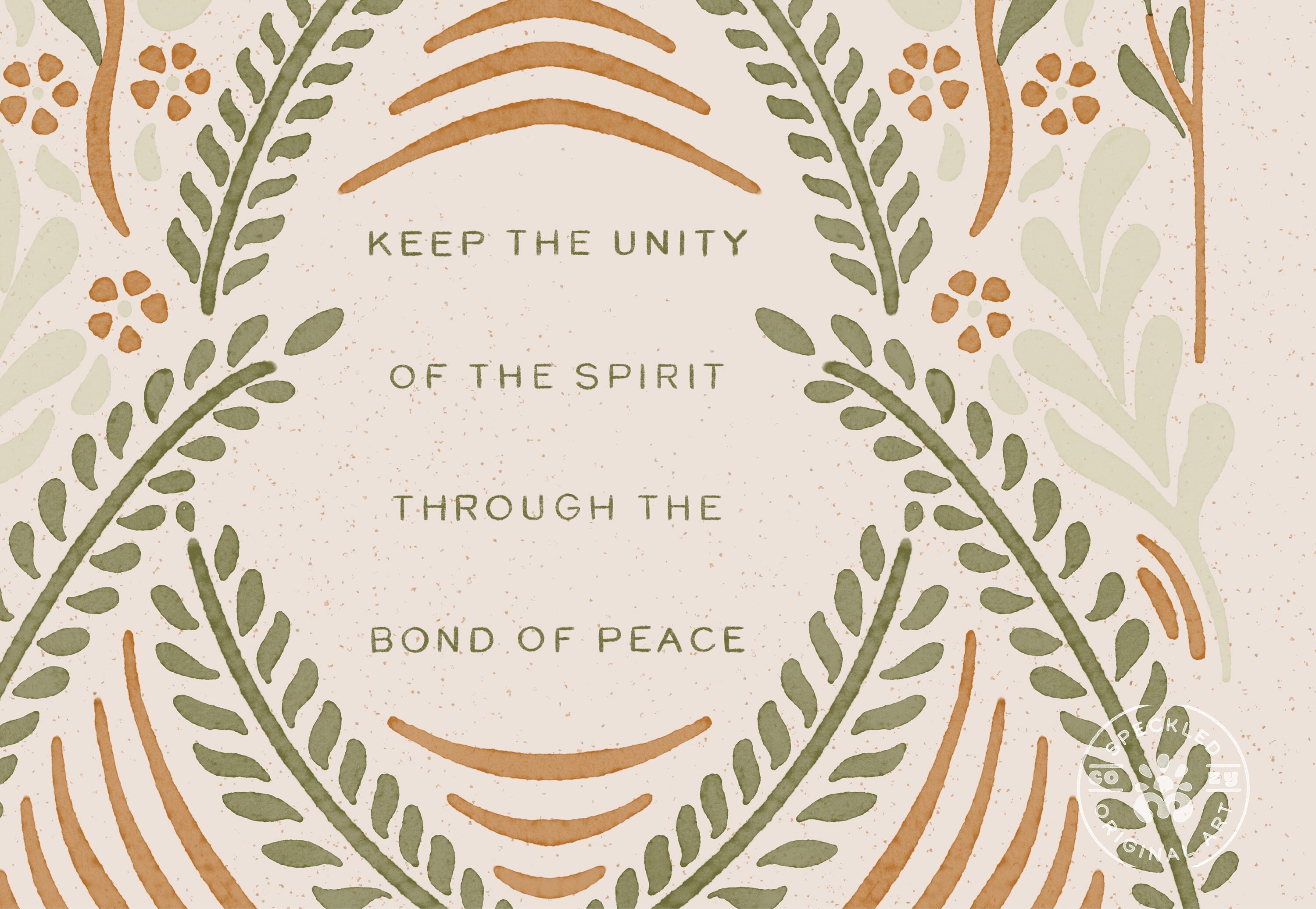 Trinity Knot Scripture Art Print | Floral Christian Wall Art (digital ...