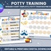 Editable Potty Training Chart | Printable Potty Chart | Toilet Training ...