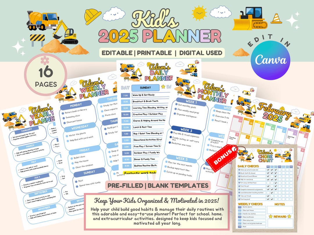 Positive Discipline | Restorative Practice | Kids 2025 Planner | to Do ...