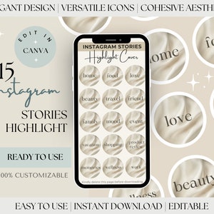 15 Aesthetic Instagram Highlight Covers | IG Story Covers | Aesthetic ...