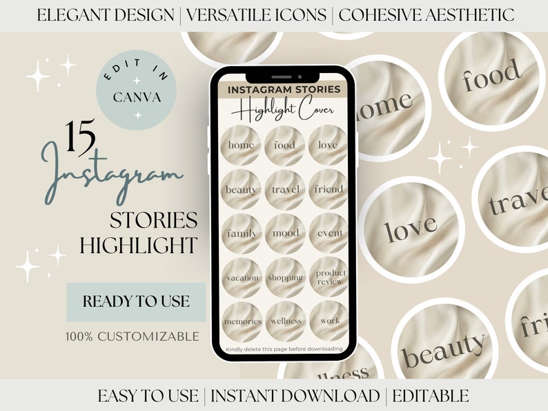 15 Aesthetic Instagram Highlight Covers | IG Story Covers | Aesthetic ...