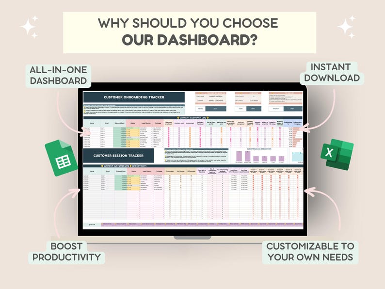 Customer Onboarding Tracker for Coaches | Client Session Management ...
