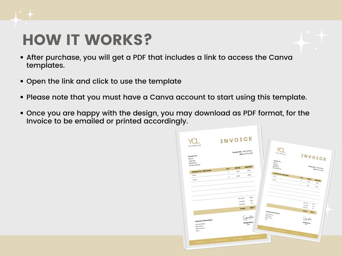 Editable Invoice Template | Business Receipt | Simple Invoice ...