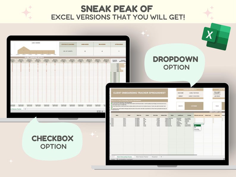 Client Onboarding Tracker for Coaches | Client Session Management ...