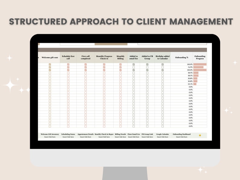 Customer Onboarding Tracker Client Session Management Onboarding ...