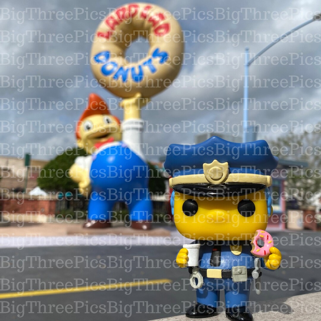 Springfield Chief Fan Art Funko Pop Original Photography Digital ...
