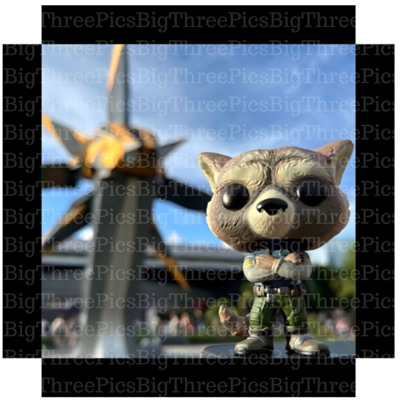 Guardians of the Galaxy Rocket Raccoon Funko Pop Custom - Etsy