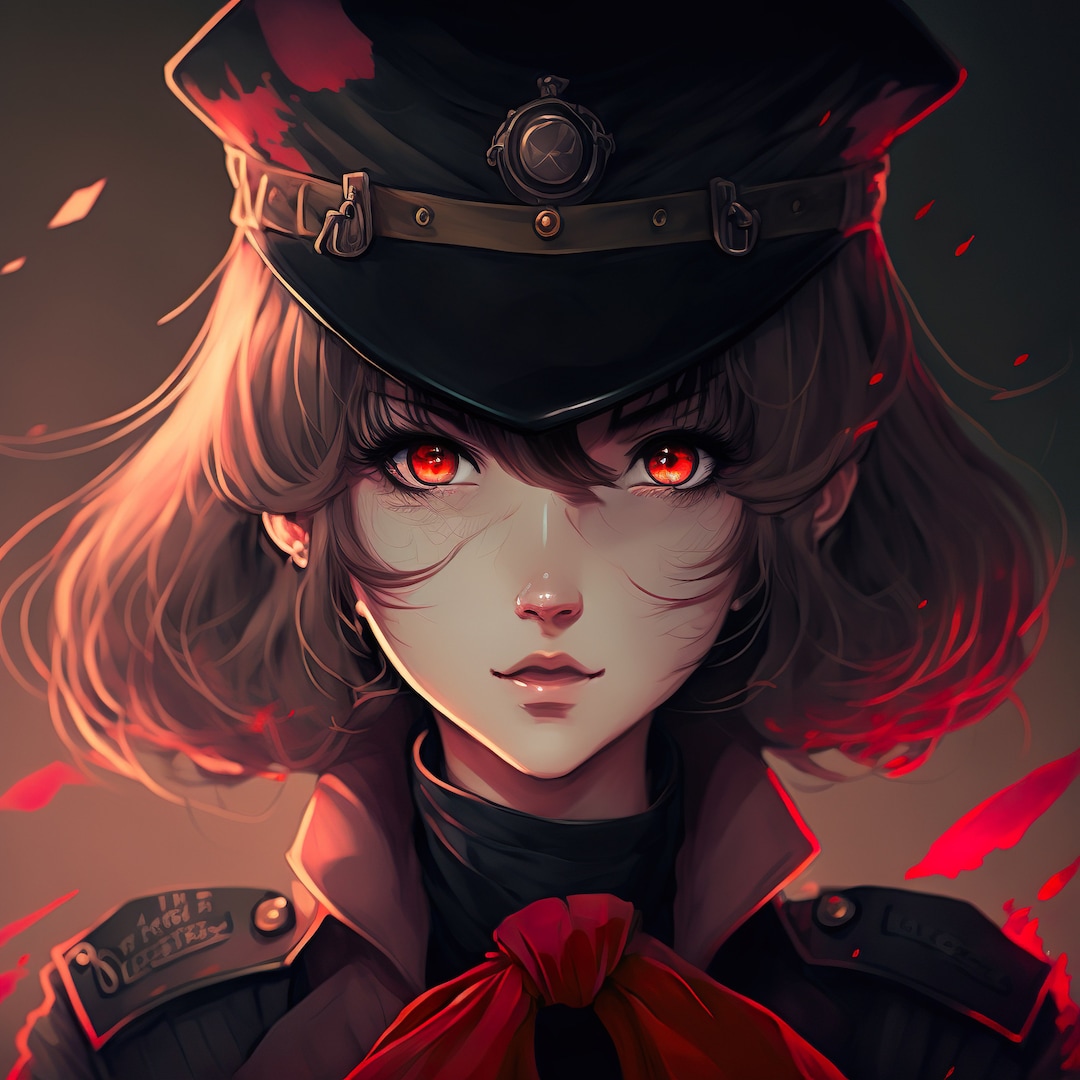 Anime, Anime Girl, Military Anime, Military Anime Girl, Anime Art ...