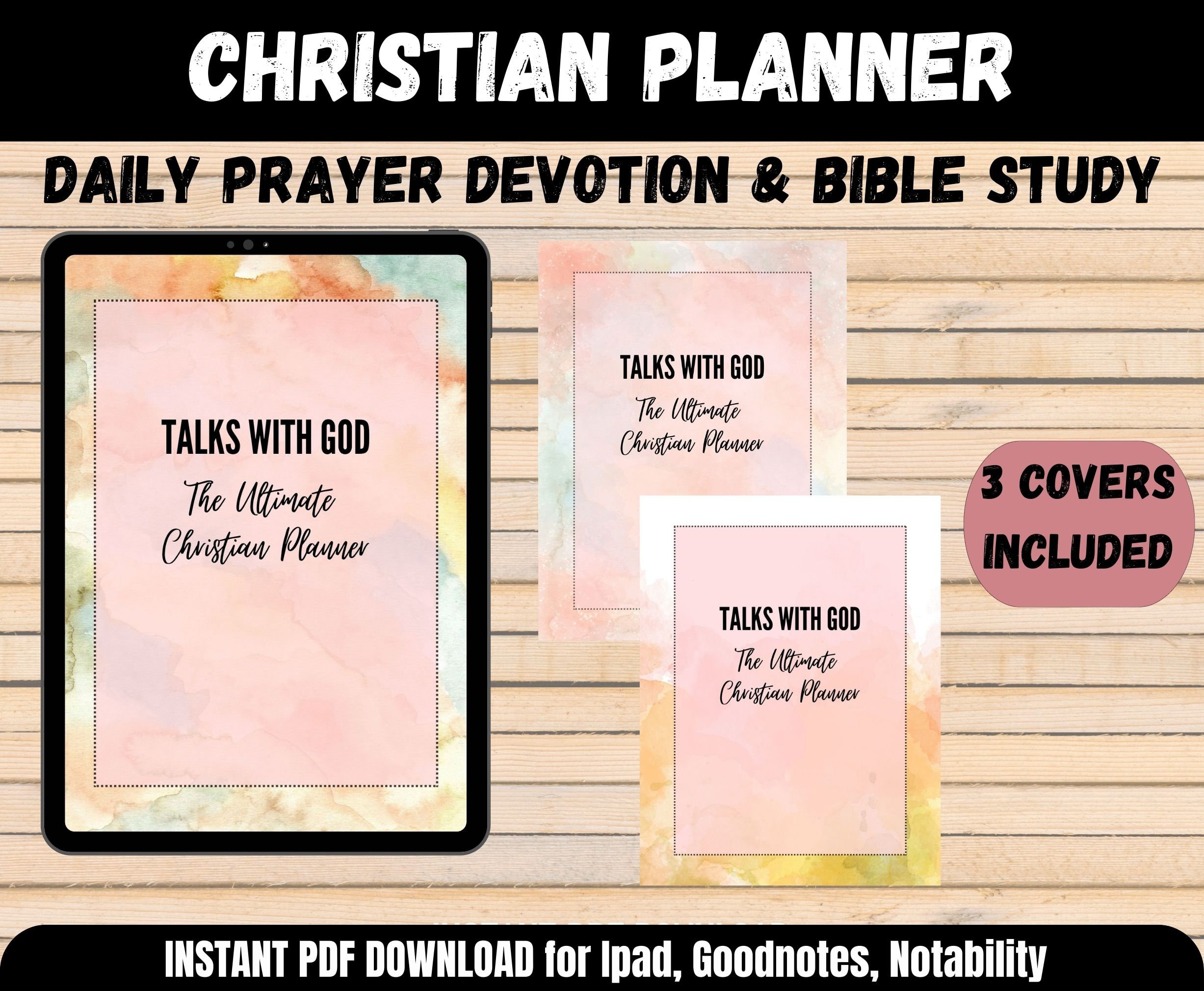 Complete Faith Bundle: Prayer Journal, Printable Bible Study Guide ...