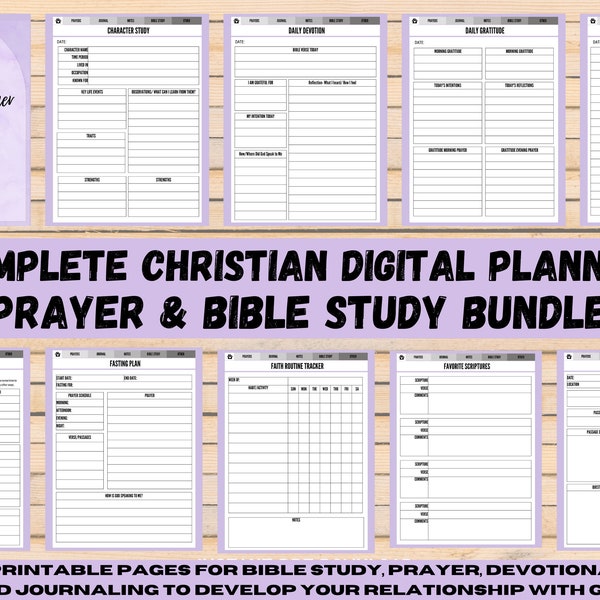 Bible Study Journal - Etsy