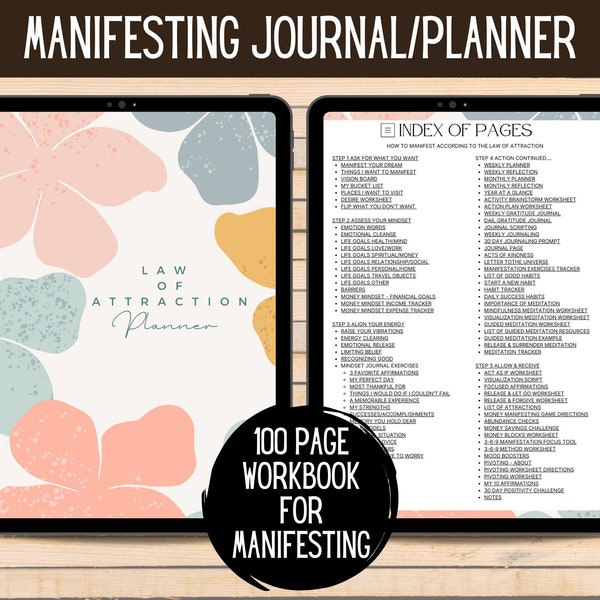 Law of Attraction Journal - Etsy