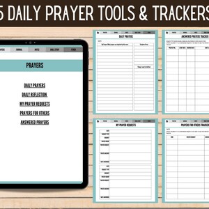 Complete Faith Bundle: Prayer Journal, Printable Bible Study Guide ...