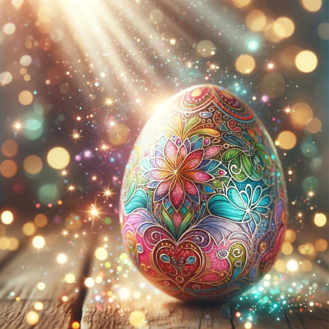 Digital Card Happy Easter Ecology Card Happy Easter - Etsy