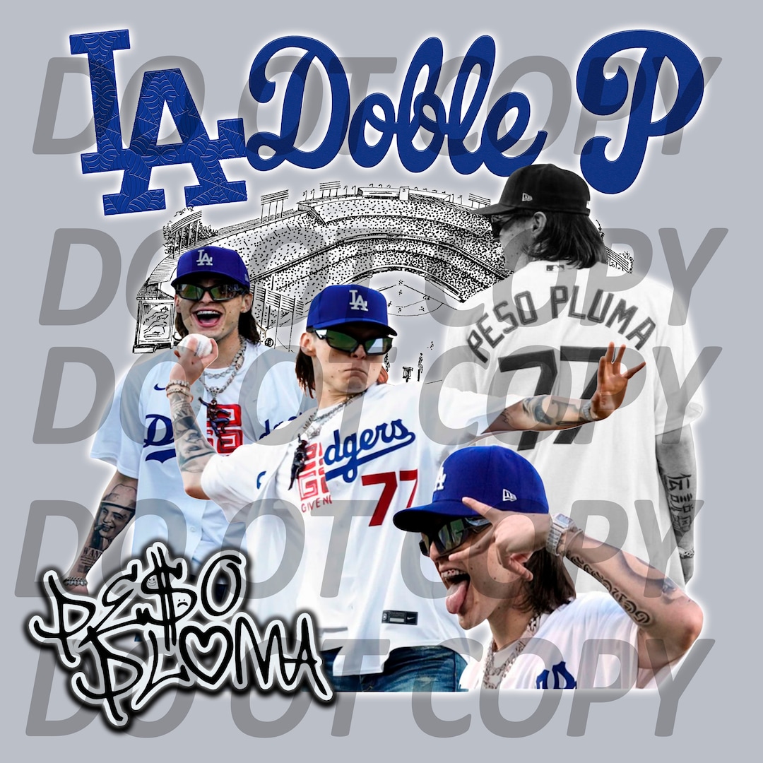 LA Peso Pluma Png,peso Pluma Baseball, Peso Pluma Png,peso Pluma ...