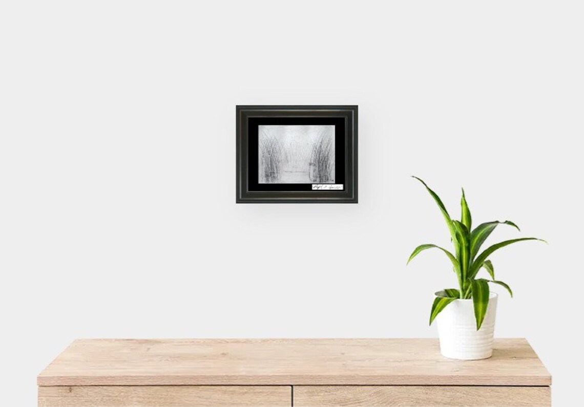 Grass Swamp Art, Swamp Drawing, Digital Download, Wall Art, Swamp ...