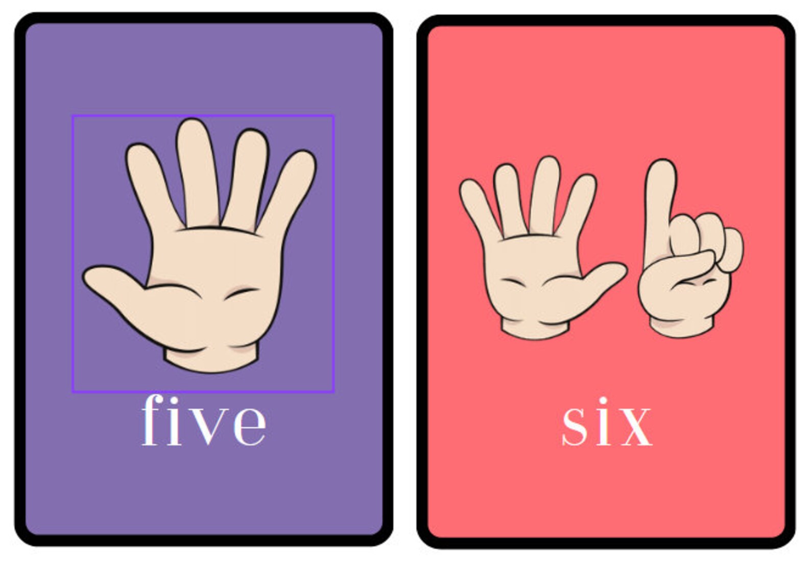 1-10 Flashcards Printable Flashcards Downloadable Flashcards - Etsy