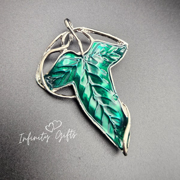 Elven Leaf Brooch - Etsy