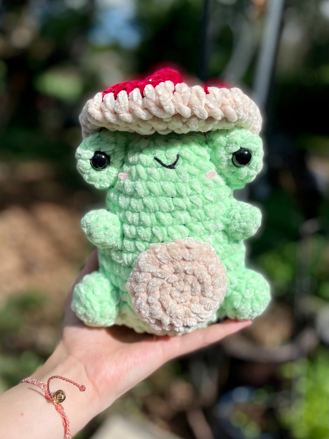 Mushroom Frog Crochet Pattern PDF Digital Download Frog Plushie Crochet ...