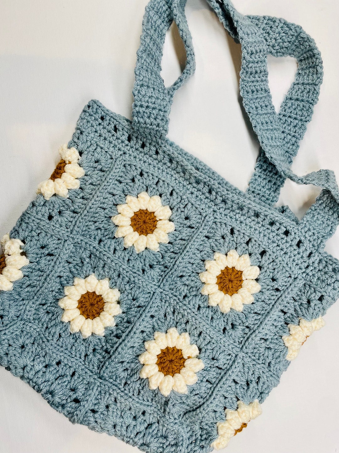 Large Everyday Crochet Purse Pattern for Mothers Large Tote Bag Pattern ...