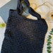 Shopping Bag Crochet Pattern Grocery Tote Handmade Tutorial Market Bag ...