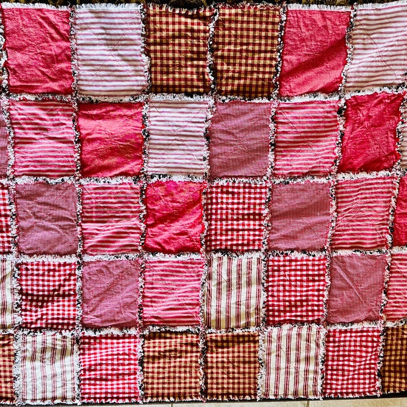 Rag Quilts - Etsy