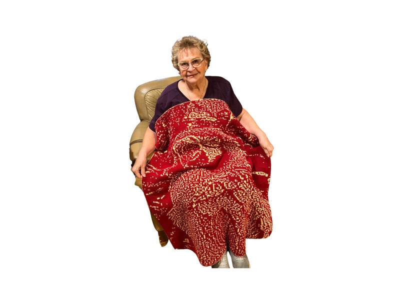 Parrot Baby Blanket Knitting Pattern: Double Knit Afghan (PDF Download ...