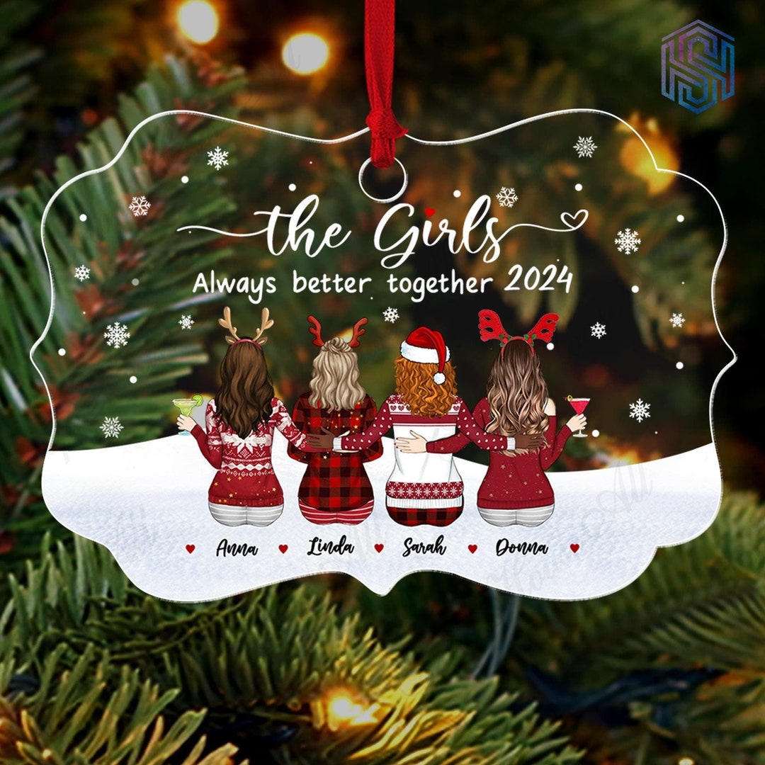 Best Friend Christmas Ornaments