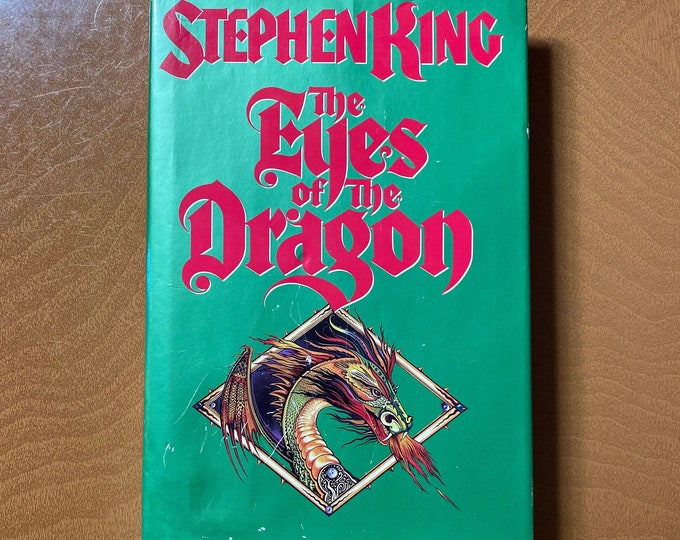 The Eyes of the Dragon by Stephen King Retro Hardcover Edition - Etsy