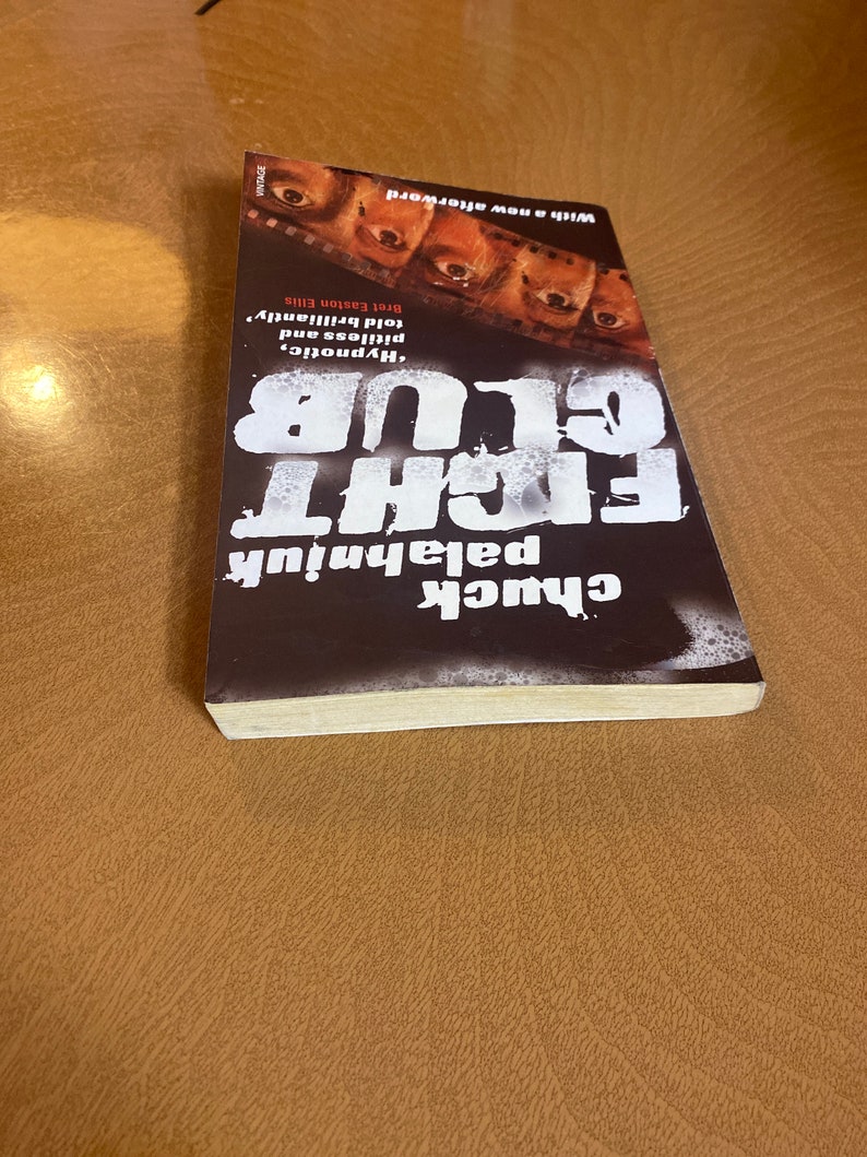 Fight Club: Chuck Palahniuk With Retro Softcover Edition With - Etsy